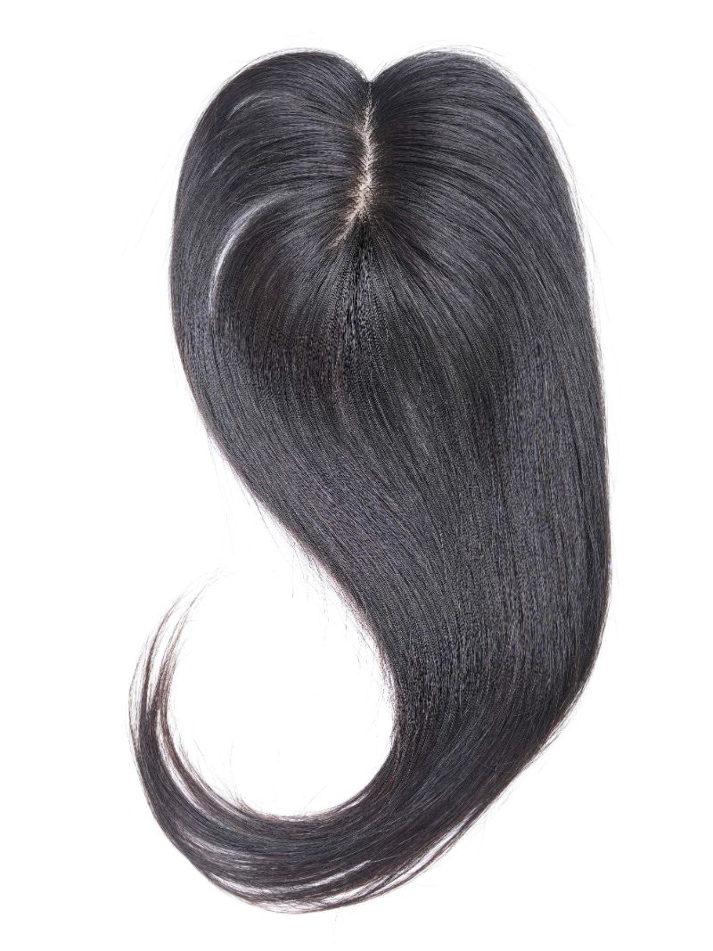 Mini Scalp Topper – Silk Base Human Hair Topper | Nish Hair
